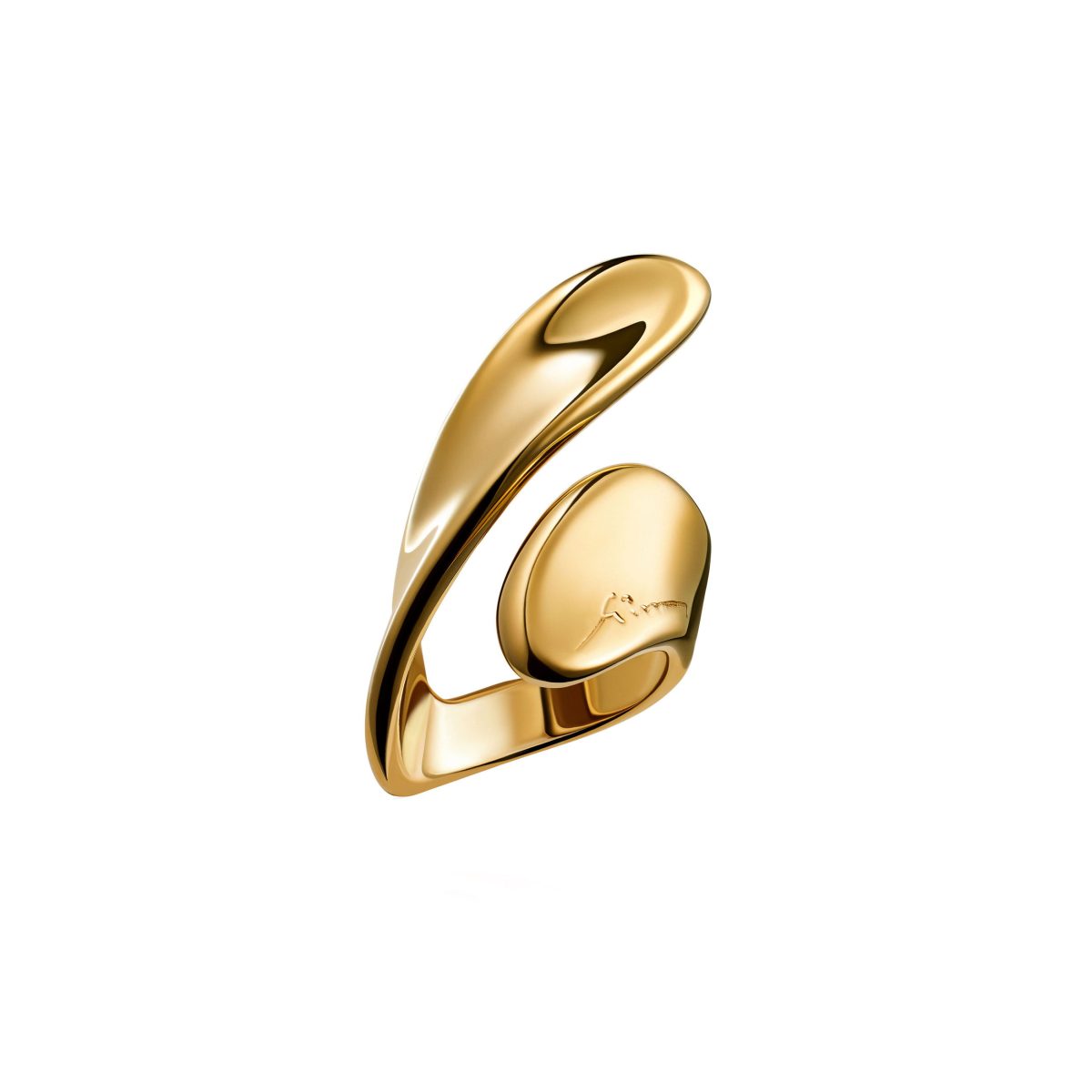 Flow Ring - Fluid Sculptural Ring Handmade in Athens | Minas